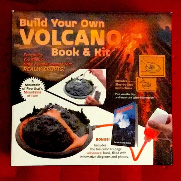 Mud Puddle Inc. | Art | Build Your Own Volcano Science Kit | Poshmark